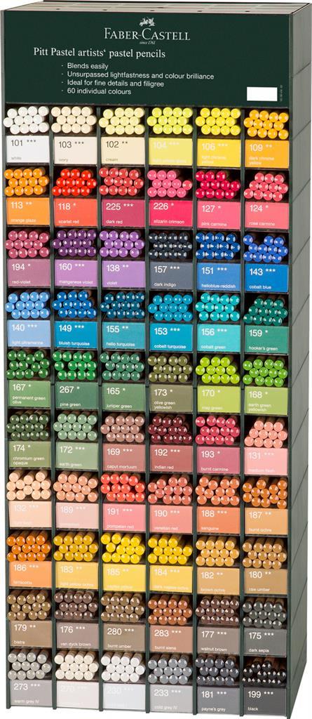 Faber Castell PITT Pastel Pencils All Single Colours aartos